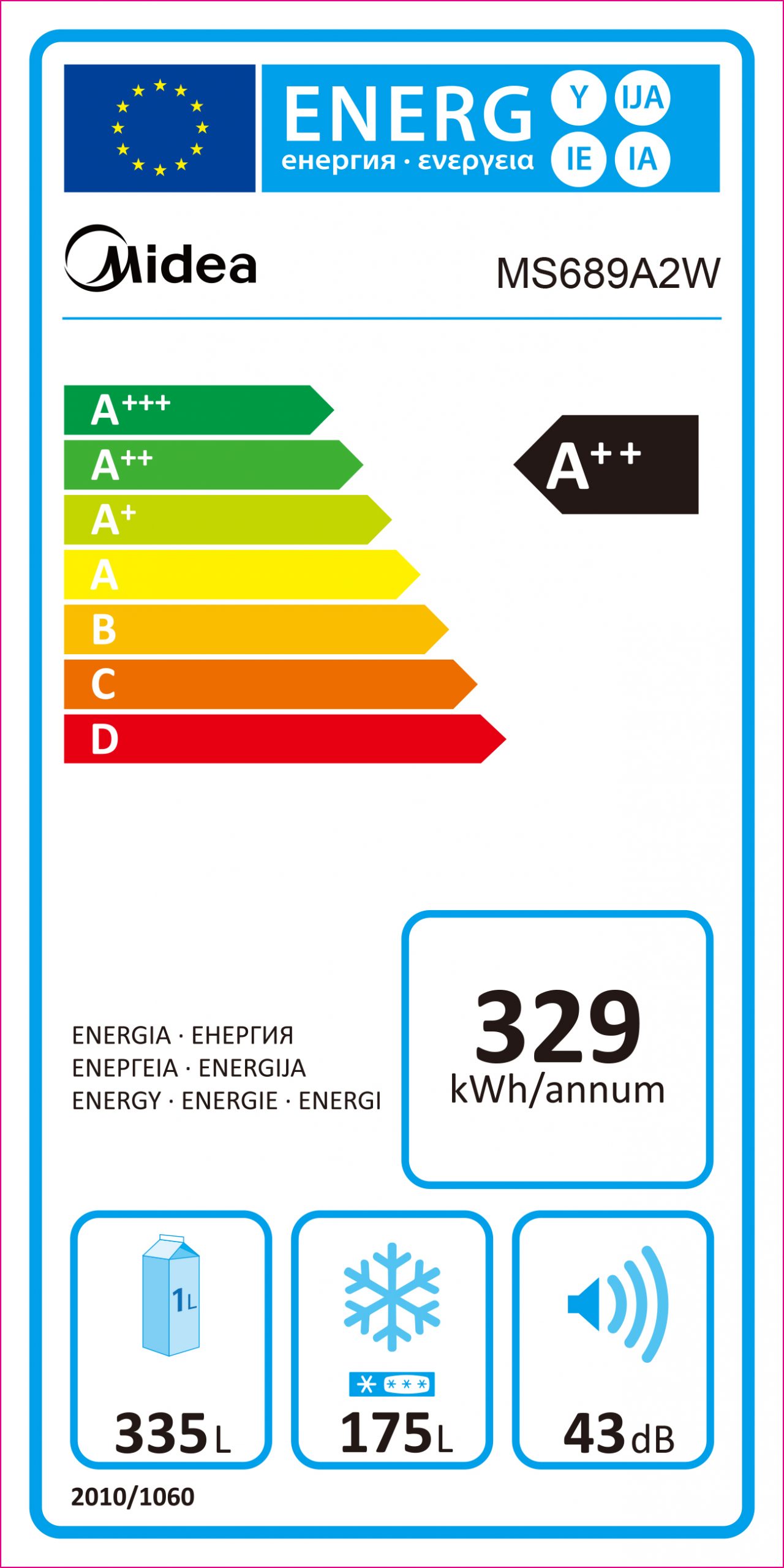 CE MS689A2W - Midea